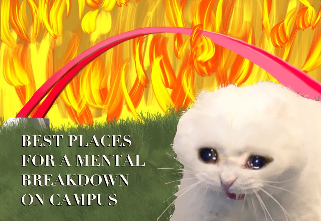 Five best places for a breakdown on campus - The Gauntlet