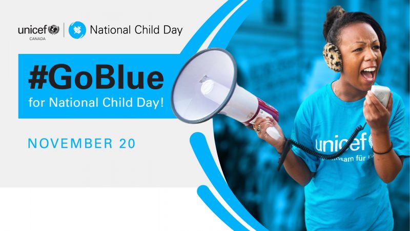 Go Blue campaign raises awareness for National Child Day - The Gauntlet