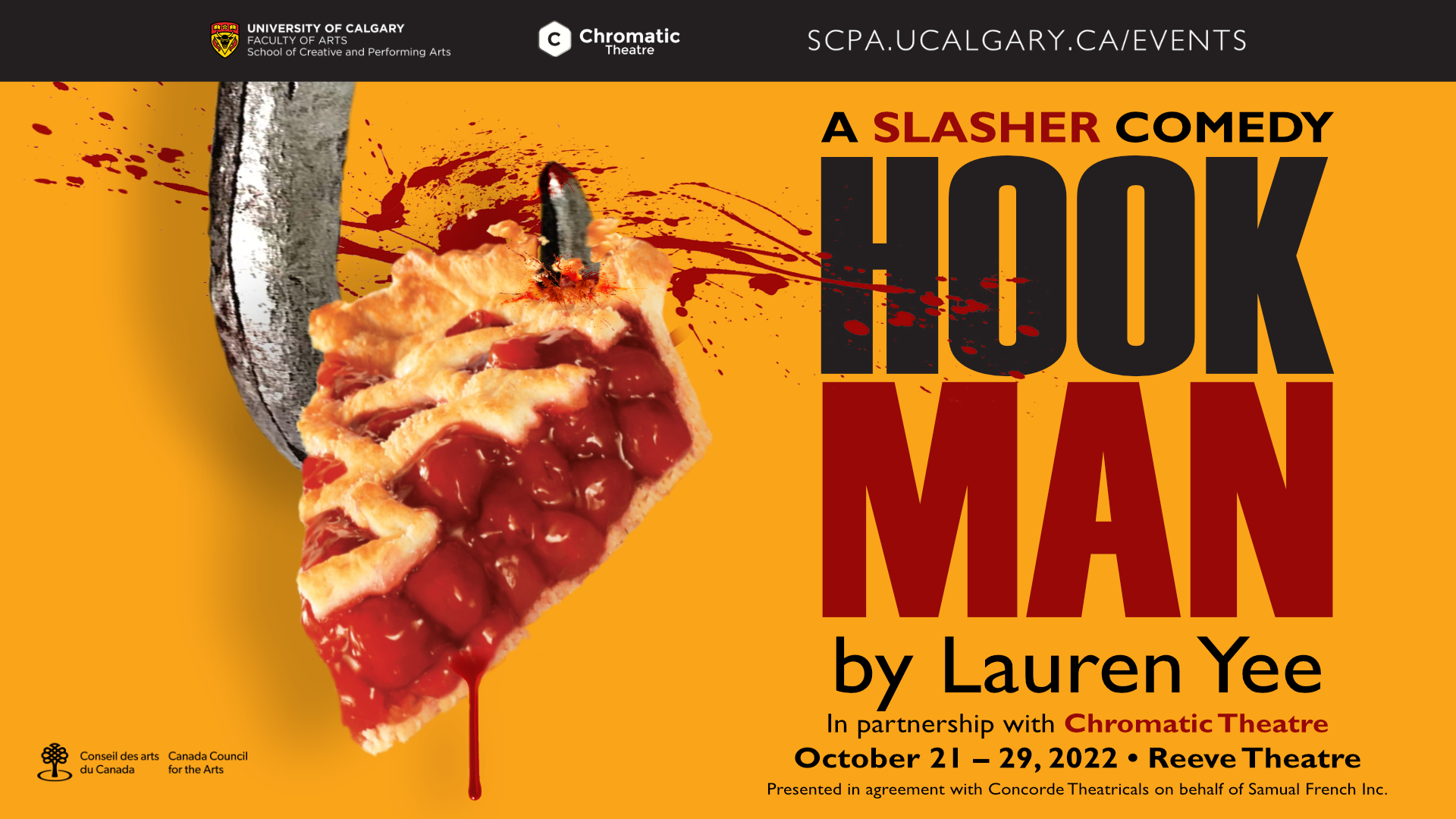 U of C returns to live theatre with Hookman - The Gauntlet