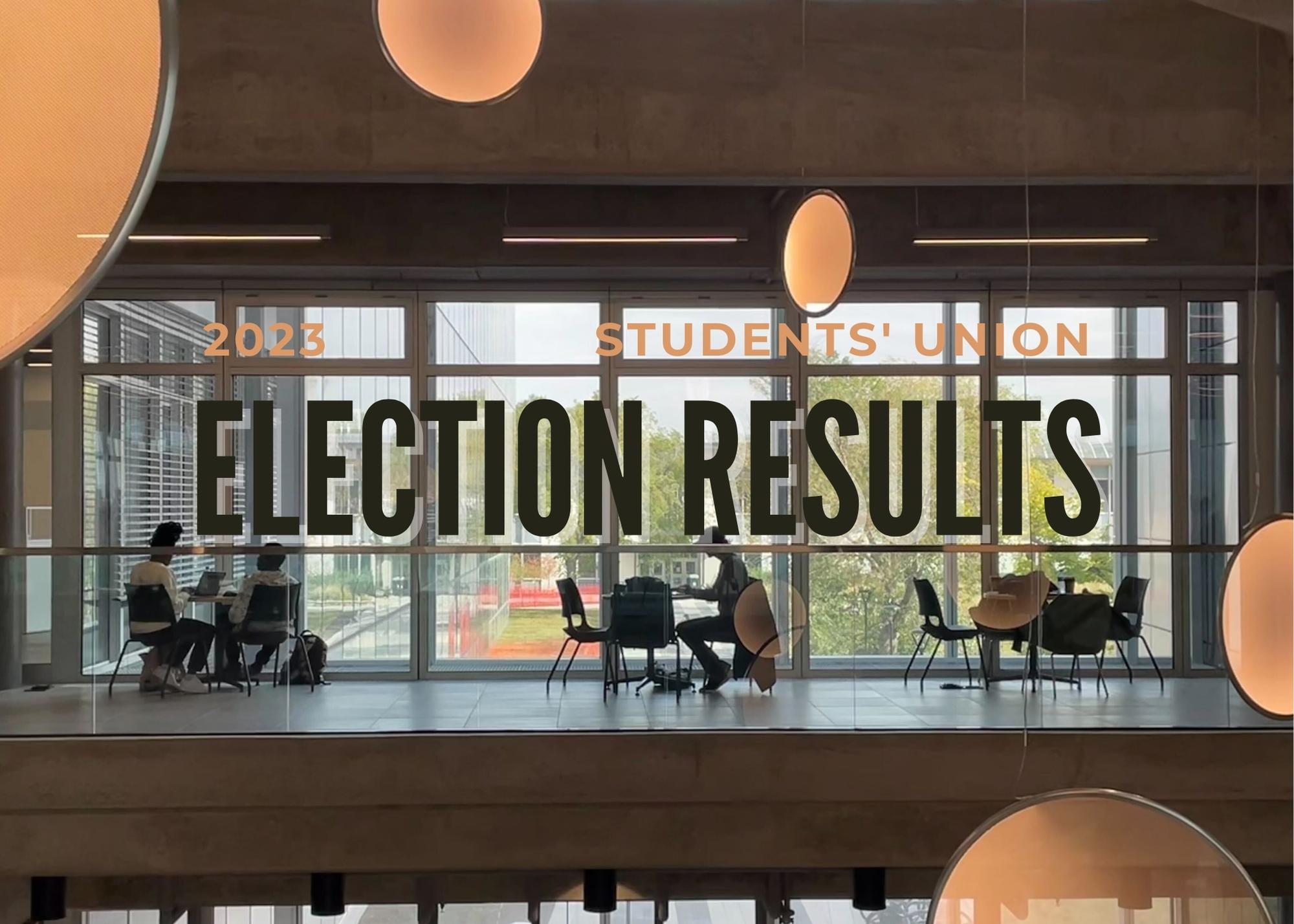 The 2023 SU General Election comes to a close: Who are the winners ...