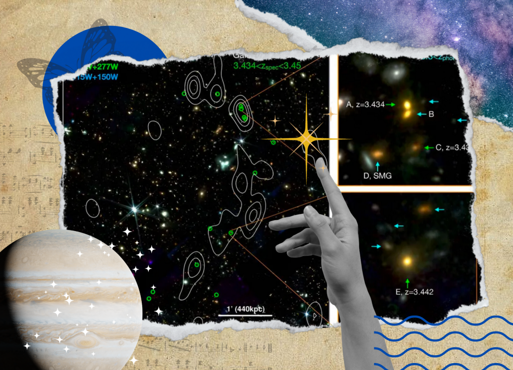 The Cosmic Vine, a novel discovery of an ancient collection of galaxies ...