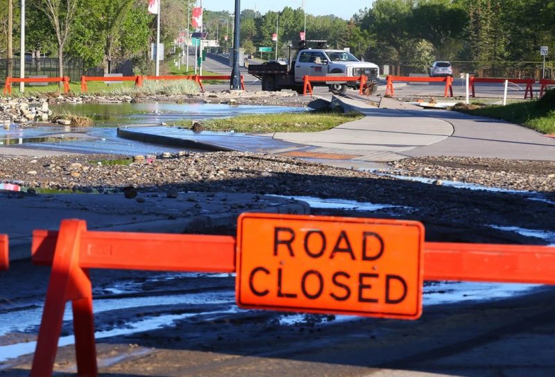 Calgary community faces water restrictions in wake of broken feeder ...